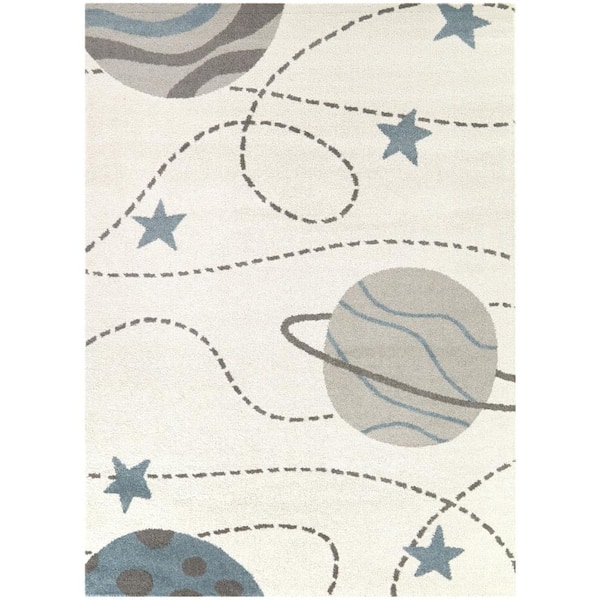 BALTA Astrid Cream 4 ft. x 6 ft. space Area Rug 3122524 - The Home Depot