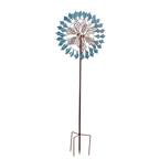 Evergreen Garden Copper Sphere 48 in. Hydro Kinetic Wind Spinner ...