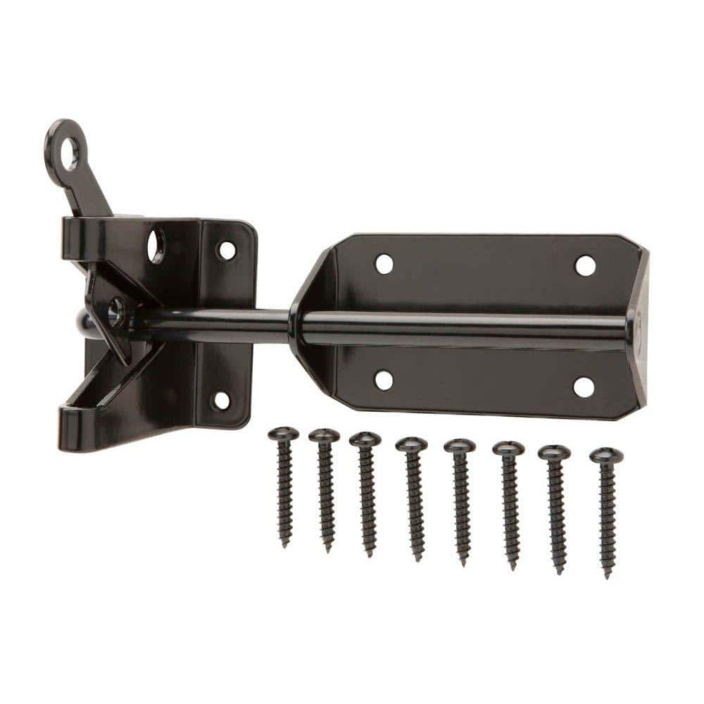Reviews for Everbilt Black Heavy-Duty Gate Latch | Pg 4 - The Home Depot