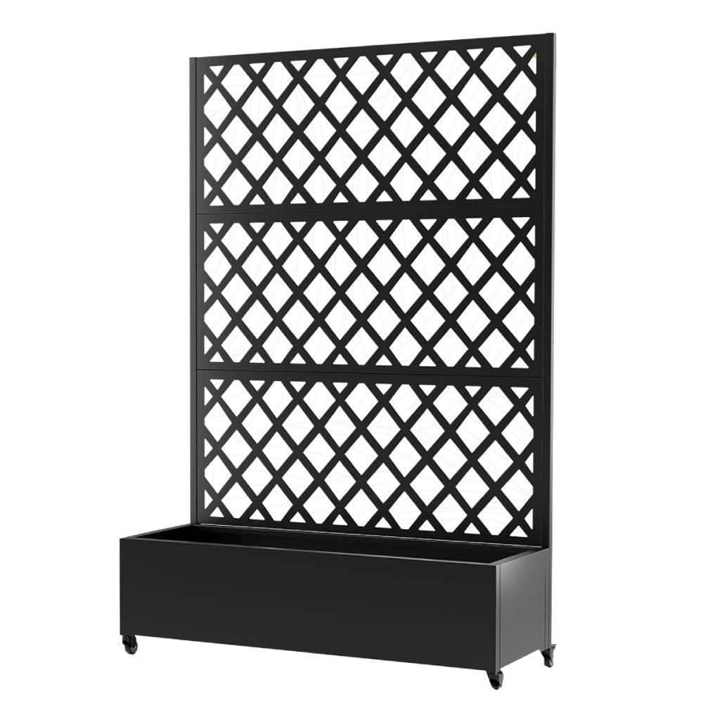 Reviews for TUYOHW 47 in. L x 16 in. W x 71 in. H Metal Raised Garden ...