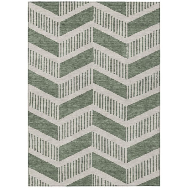 Addison Rugs Chantille Machine Washable Indoor/Outdoor Abstract ACN2910 ...