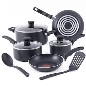 GRANITESTONE Professional 13-Piece Aluminum Hard Anodized Grey Ceramic ...