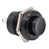 Calterm 20 Amp Euro Push Button Switch, Black 40184 - The Home Depot