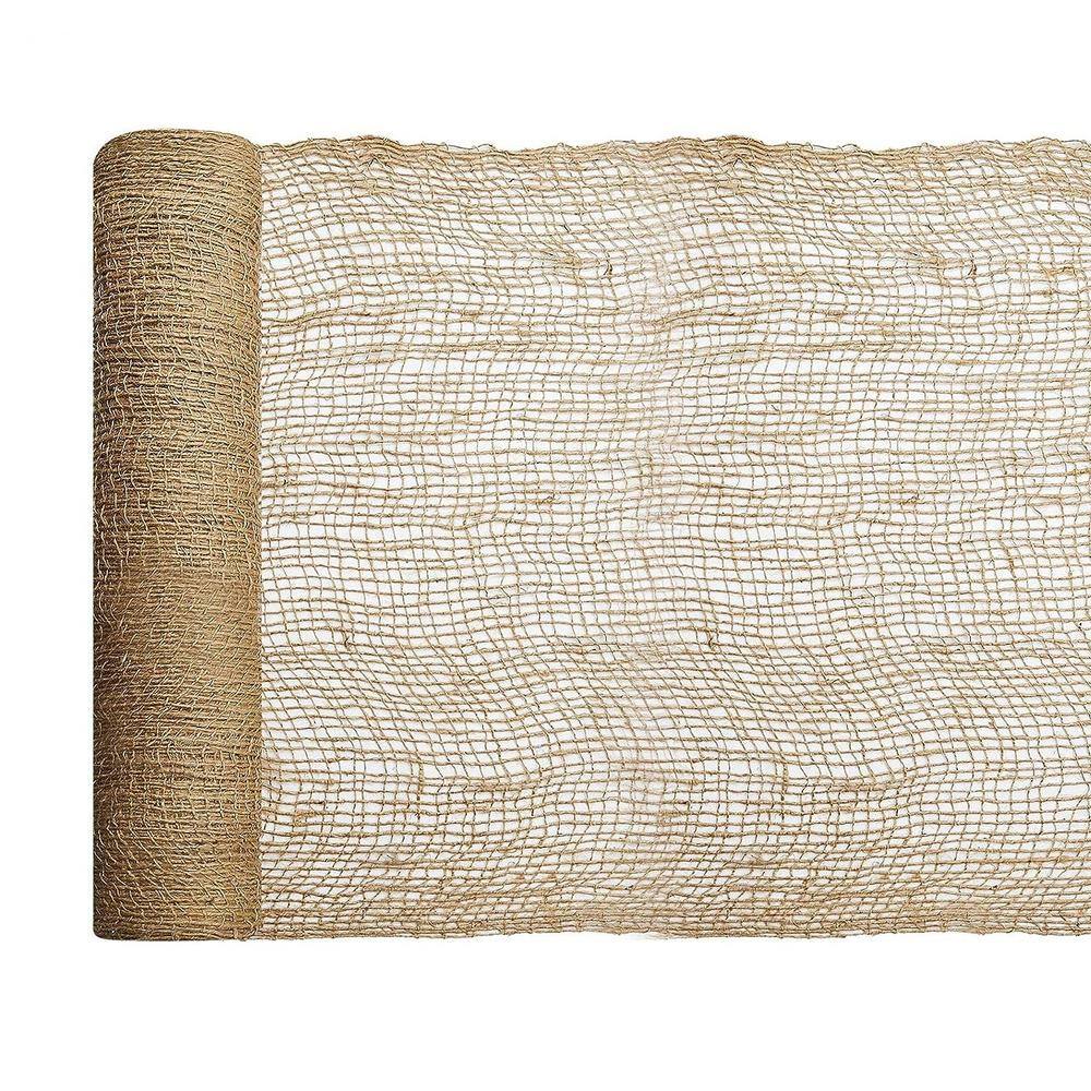 Wellco 4 ft. x 112.5 ft. Coconut Mesh Mat Blanket Erosion Control ...