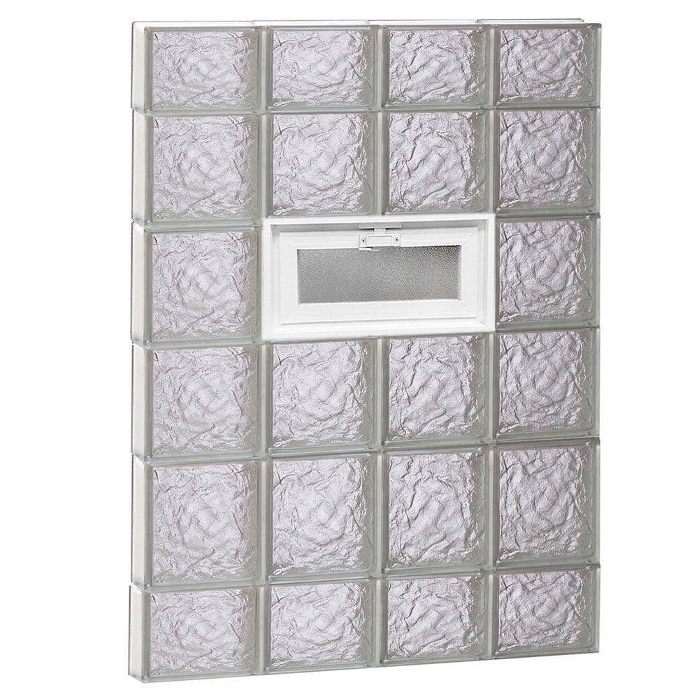 Clearly Secure 31 in. x 42.5 in. x 3.125 in. Frameless Vented Ice ...
