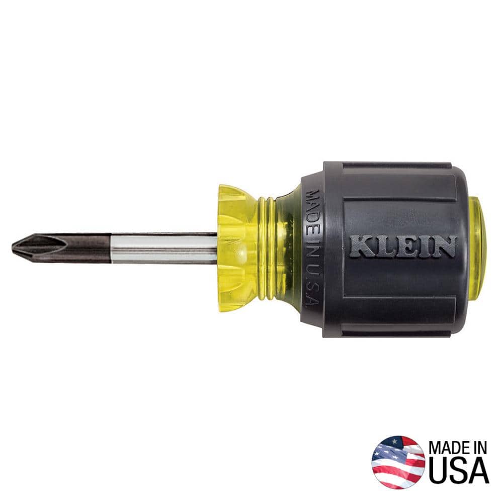 Klein Tools #2 Profilated Phillips Head Screwdriver with 1-1/2 in ...