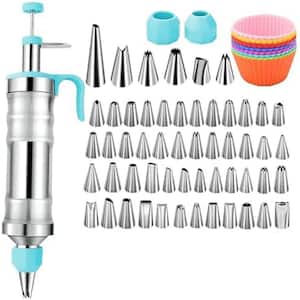 Piping Tips Set - 88-Pieces Flower Icing and Frosting Nozzles ...