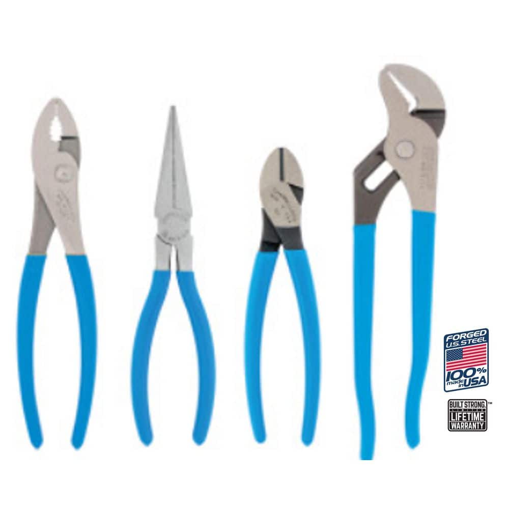 Channellock 4-Pieces Plier Set HD-2 - The Home Depot