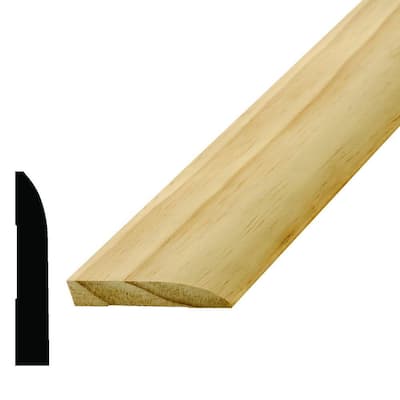 Unfinished - Baseboard - Moulding - The Home Depot