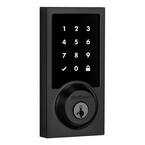 Kwikset SmartCode 916 Z-Wave Touchscreen Contemporary Matte Black ...
