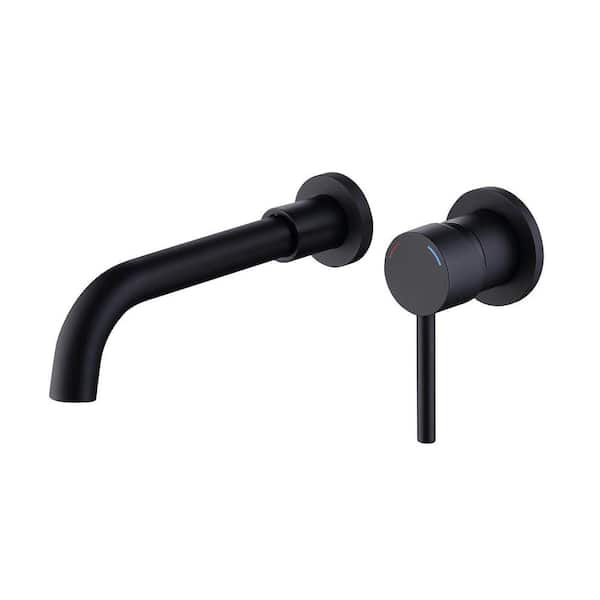 cobbe Single-Handle Rectangular Wall Mounted Bathroom Faucet or Bathtub ...