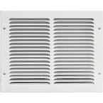 SPEEDI-GRILLE 12 in. x 10 in. Return Air Vent Grille, White with Fixed ...