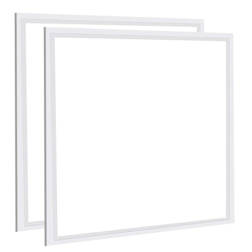 Honbei 2 ft. x 2 ft. 5800 Lumens Integrated LED Panel Light 5000K 2 x 2 ...