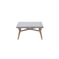 Hampton Bay Haymont Square Steel Outdoor Coffee Table