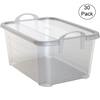 Life Story Clear Stackable Closet Organization & Storage Box, 55 Quart ...