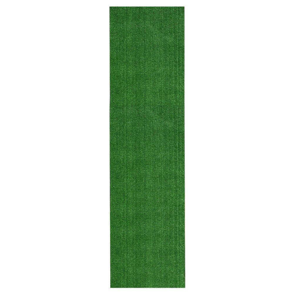 Ottomanson Evergreen Collection Waterproof Solid 3x8 Indoor Outdoor 2 Ottomanson Evergreen Collection Waterproof Solid 3x8 Indoor Outdoor 2