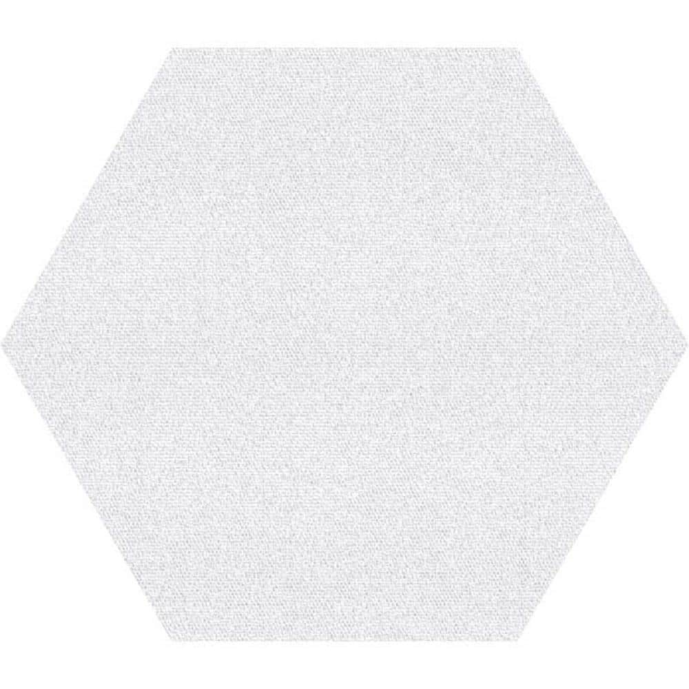 Apollo Tile Passage 9.9 in. x 9.9 in. Gray Porcelain Matte Hexagon Wall ...