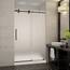 Aston Langham 60 in. x 75 in. Frameless Sliding Shower Door in Oil Rubbed Bronze with Handle ...