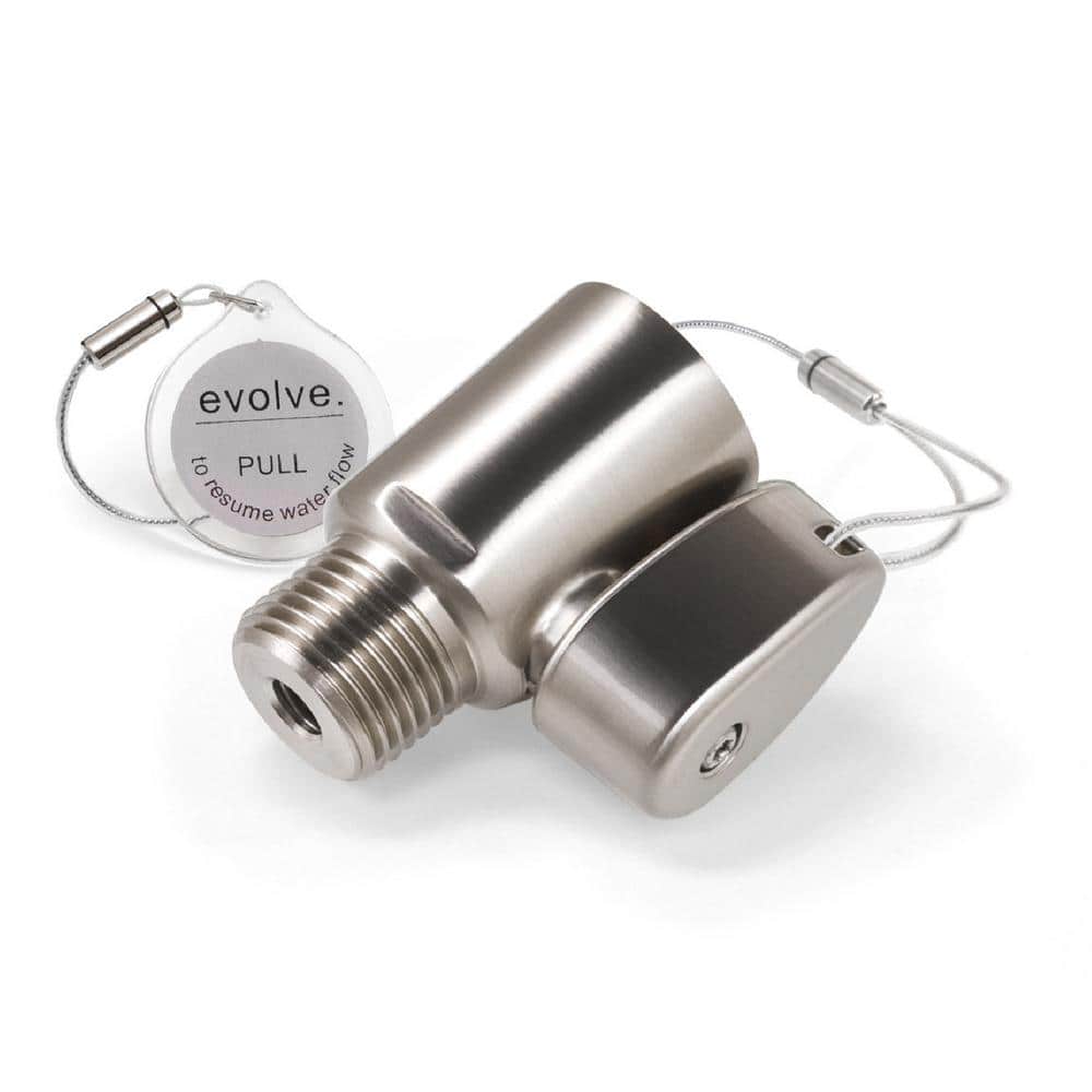 Evolve Technologies Shower Start Thermostatic Shower Valve in Brushed Nickel Water and Energy ...