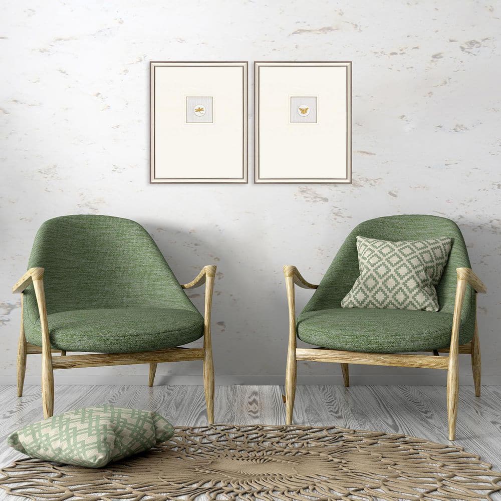 Paragon Insect Intaglio by Inspire Studio 2 Piece Framed Canvas ...