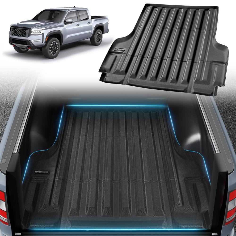 VEVOR Truck Bed Mat,Compatible with Nissan Frontier,TPE Truck Bed Liner ...
