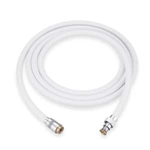 VEVETTA 140 in. Flexible Shower Hose for Handheld Showerheads with Anti ...