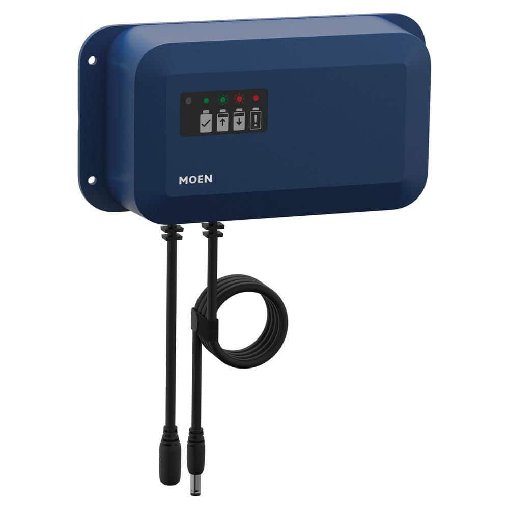 MOEN Flo Smart Water Monitor and Automatic Water Shut Off Valve Battery ...