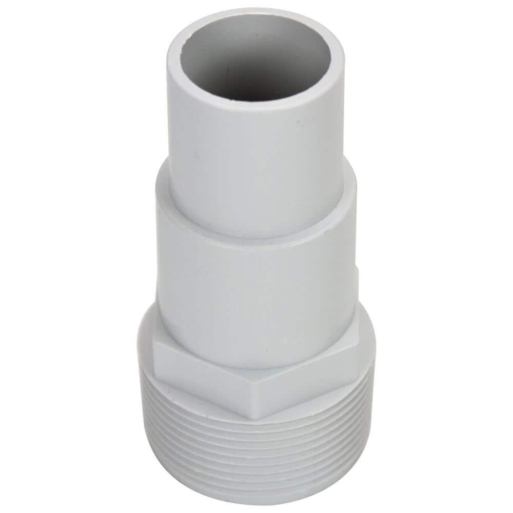 Northlight 4 in. White Swimming Pool or Spa Threaded Hose Adapter ...