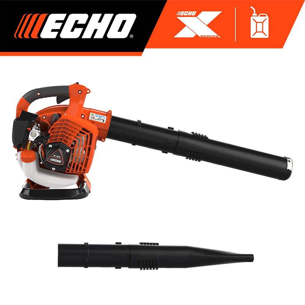 ECHO 172 MPH 456 CFM 25.4 cc Gas 2-Stroke X Series Pro Handheld Leaf Blower with Metal Wear Ring ...