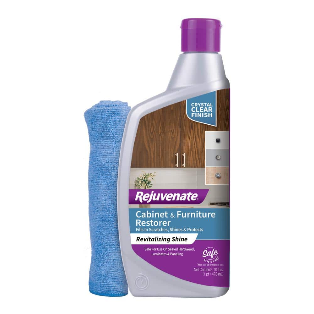 Rejuvenate 16 oz. Cabinet and Furniture Restorer and Protectant HG ...
