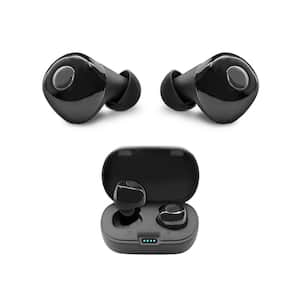 Sentry Black Wireless Active Noise Cancelling Bluetooth In-Ear Earbuds ...