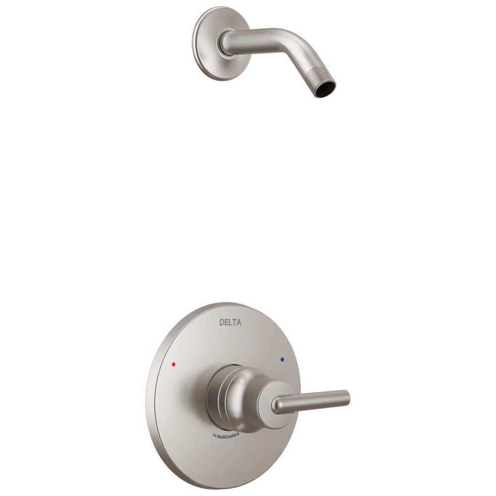 Delta Trinsic 1 Handle Shower Trim Kit in Stainless (Valve and ...