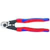 KNIPEX 7.5 in. Wire Rope Cutters with Comfort Grip Handles 95 62 190 ...
