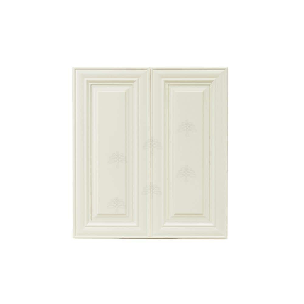 LIFEART CABINETRY Princeton Assembled 24 in. x 30 in. x 12 in. 2-Door ...
