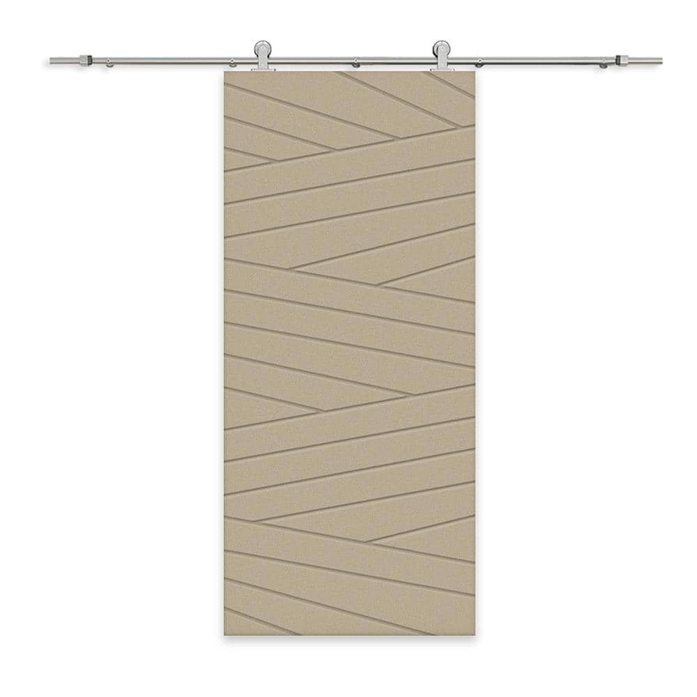 CALHOME 30 in. x 80 in. Unfinished Composite MDF Paneled Interior ...