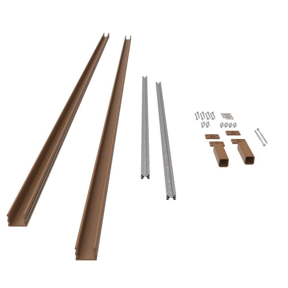 RDI Transform 8 ft. Caramel Plastic Beam Kit for Cable Rail 73019354 ...