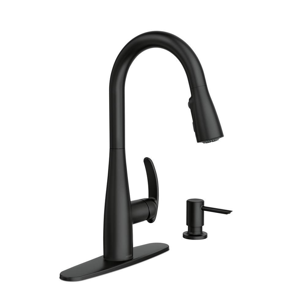 Reviews for MOEN Reyes Single-Handle Pull-Down Sprayer Kitchen Faucet ...