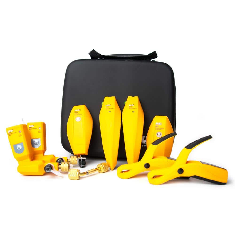 UEi Test Instruments Smart Refrigerant Probes Deluxe Kit with Vacuum ...
