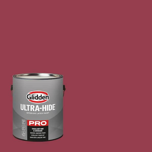 Glidden Ultra-Hide 1 gal. PPG13-11 Madeira Red Semi-Gloss Interior ...