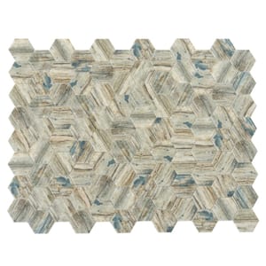 Apollo Tile Blue Beige 4 in. x 5 in. Wood Matte Finished Subway ...