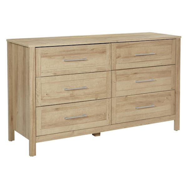 Stonebrook Queen Full 4 Piece Bedroom Set in Wood Canyon Oak Finish