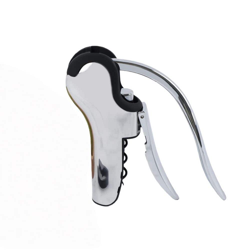 Numhew Silver Stainless Steel Wine Bottle Opener, Vertical Lever ...