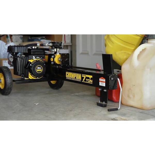 Reviews for Champion Power Equipment 7 Ton 79cc Compact Horizontal Gas Hydraulic Log Splitter with Auto Return Pg 3 The Home Depot