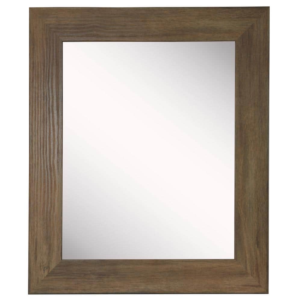 Large Rectangle Brown American Colonial Mirror (60 in. H x 40 in. W ...