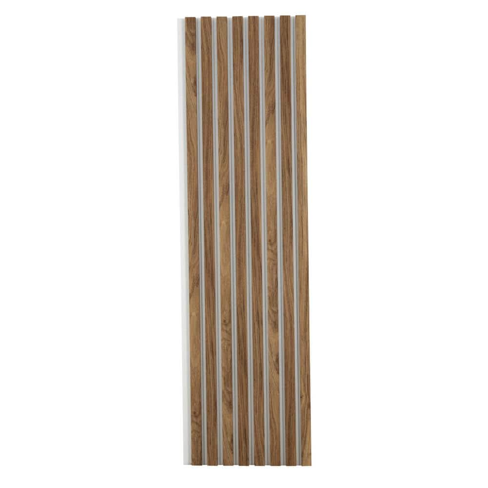 Ejoy Sample 6 in. x 10 in. x 0.8 in. Acoustic Vinyl Wall Siding Panel ...