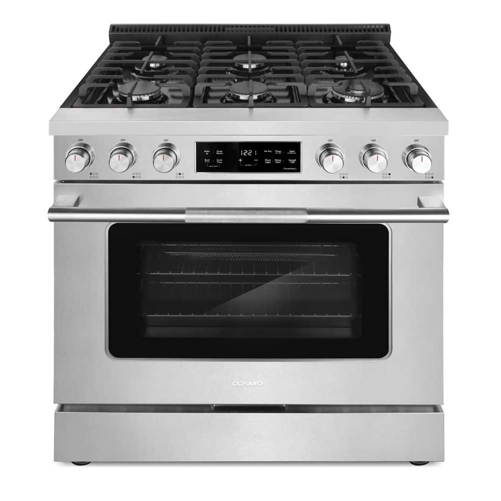 Reviews for Cosmo 36 in. Stellar Collection 5.8 cu. ft. Gas Range, 6 ...