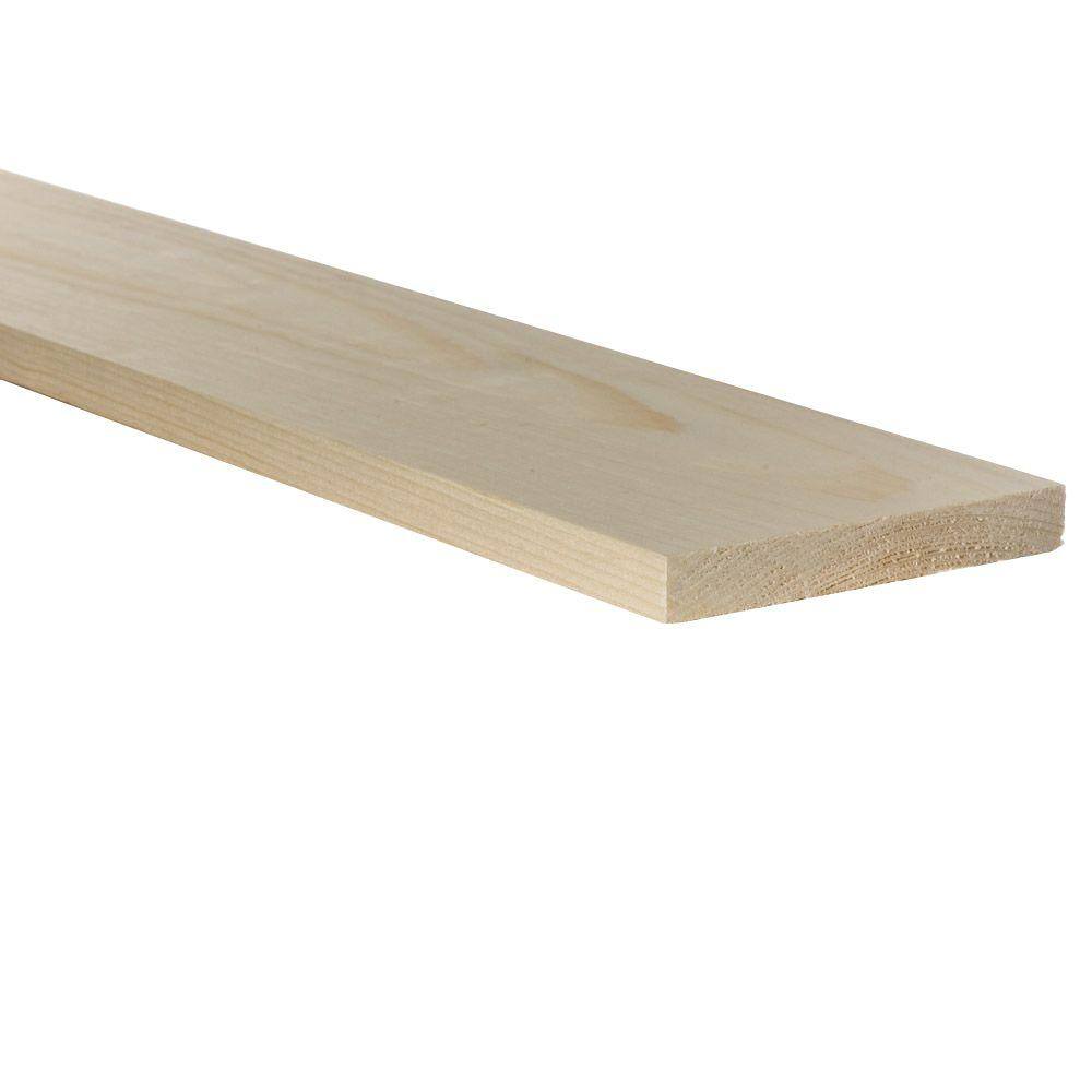 1 in. x 5 in. x 8 ft. S4S Select Eastern White Pine Board 418571 - The ...