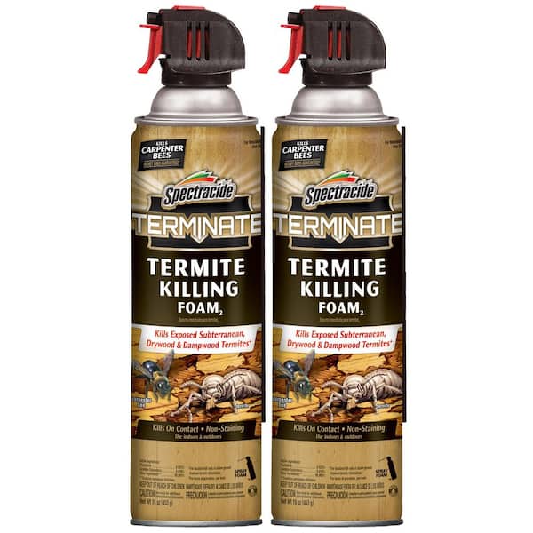 Spectracide 16 oz. Terminate Termite Killing Foam (Insect Killer) HG ...