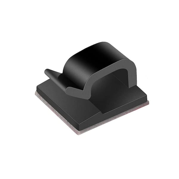 Lukyamzn Strong Self Adhesive Cable Zip Tie Mounts Kit 100 Set Cable ...