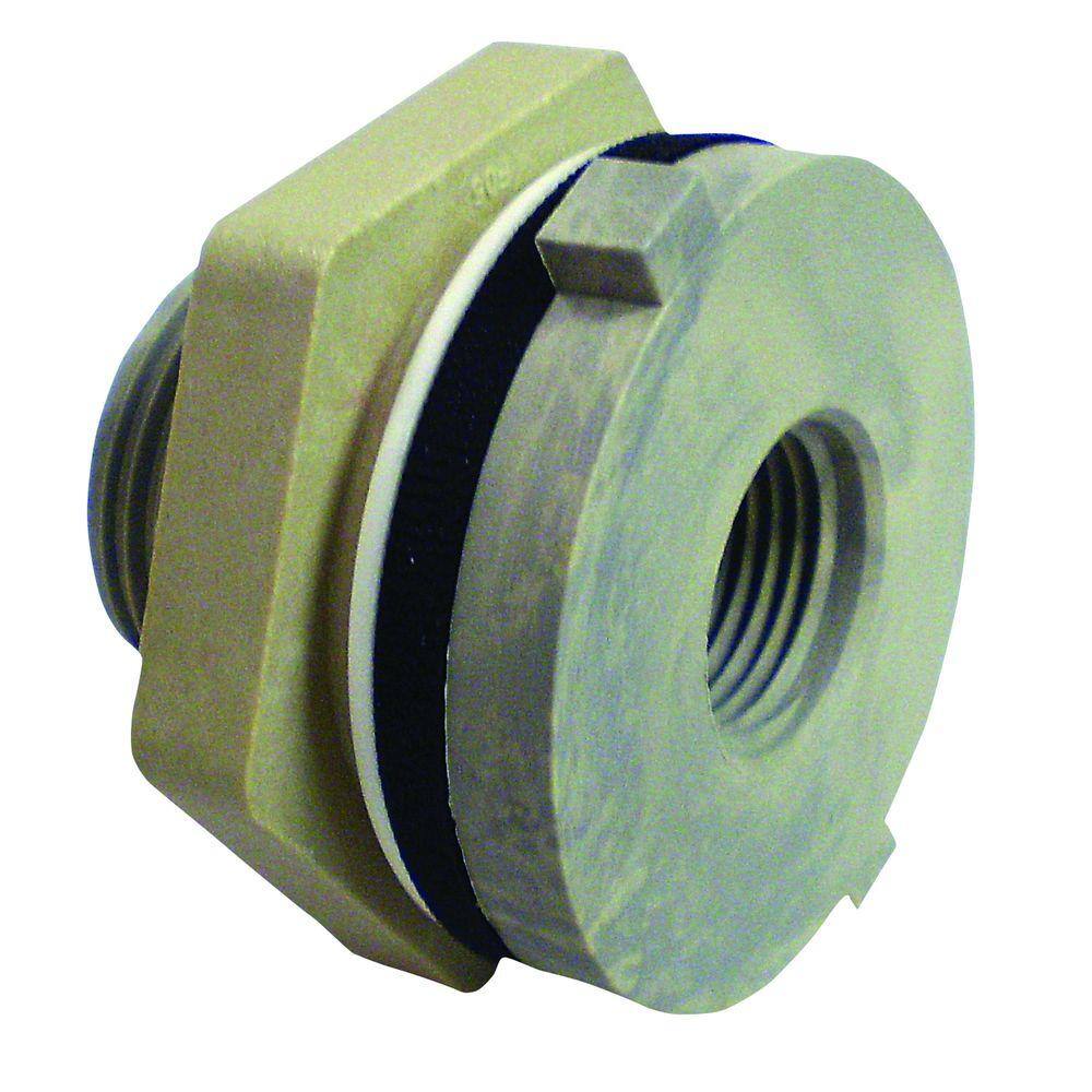 Everbilt 3/4 in. Plastic MIP x FIP Valve Adapter 77002667 - The Home Depot